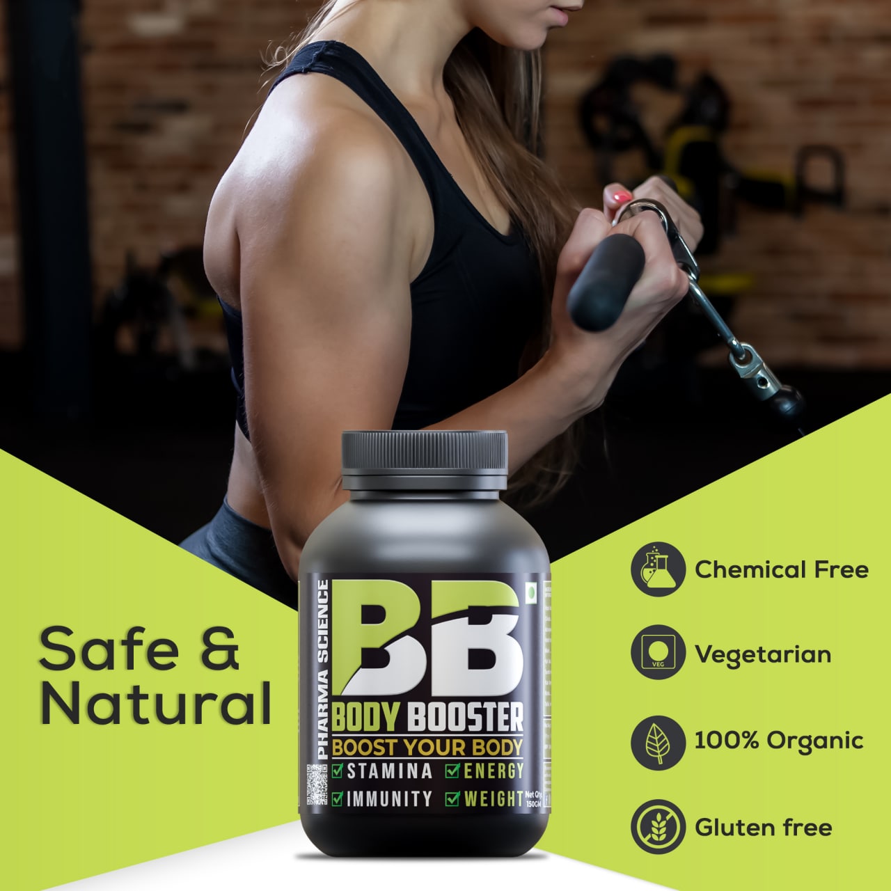 Pharma Science Best Ayurvedic Body Booster (150gm) Supplements & Energy ...