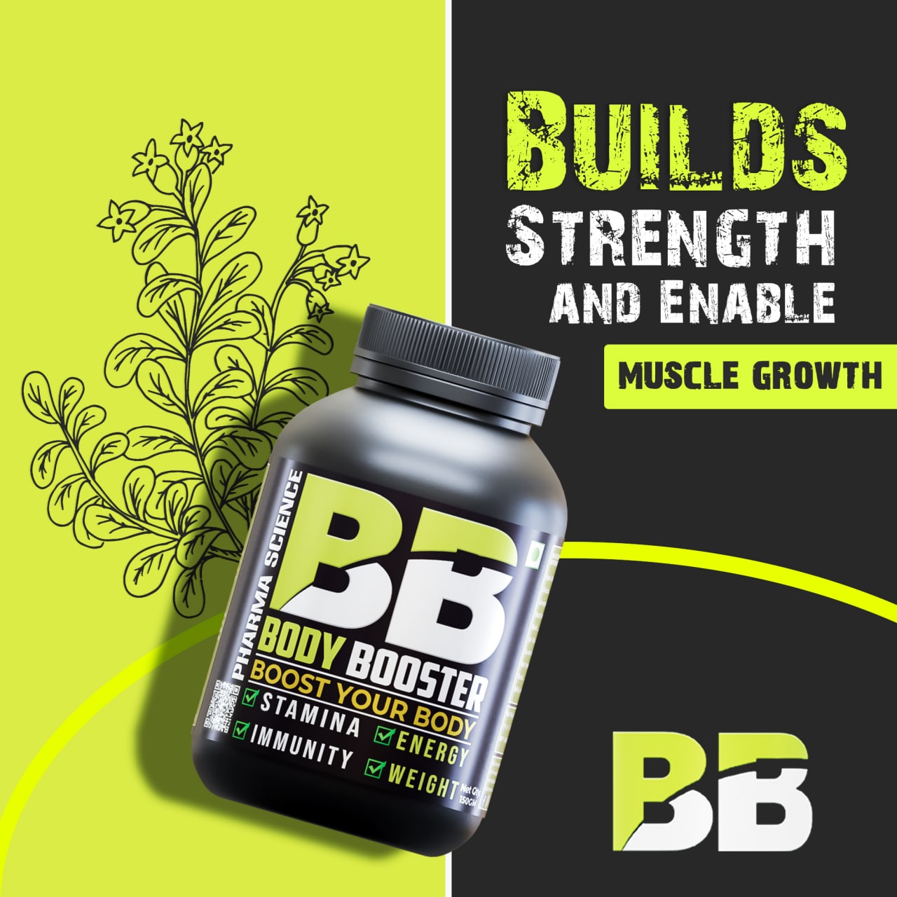 Pharma Science Best Ayurvedic Body Booster (150gm) Supplements & Energy ...