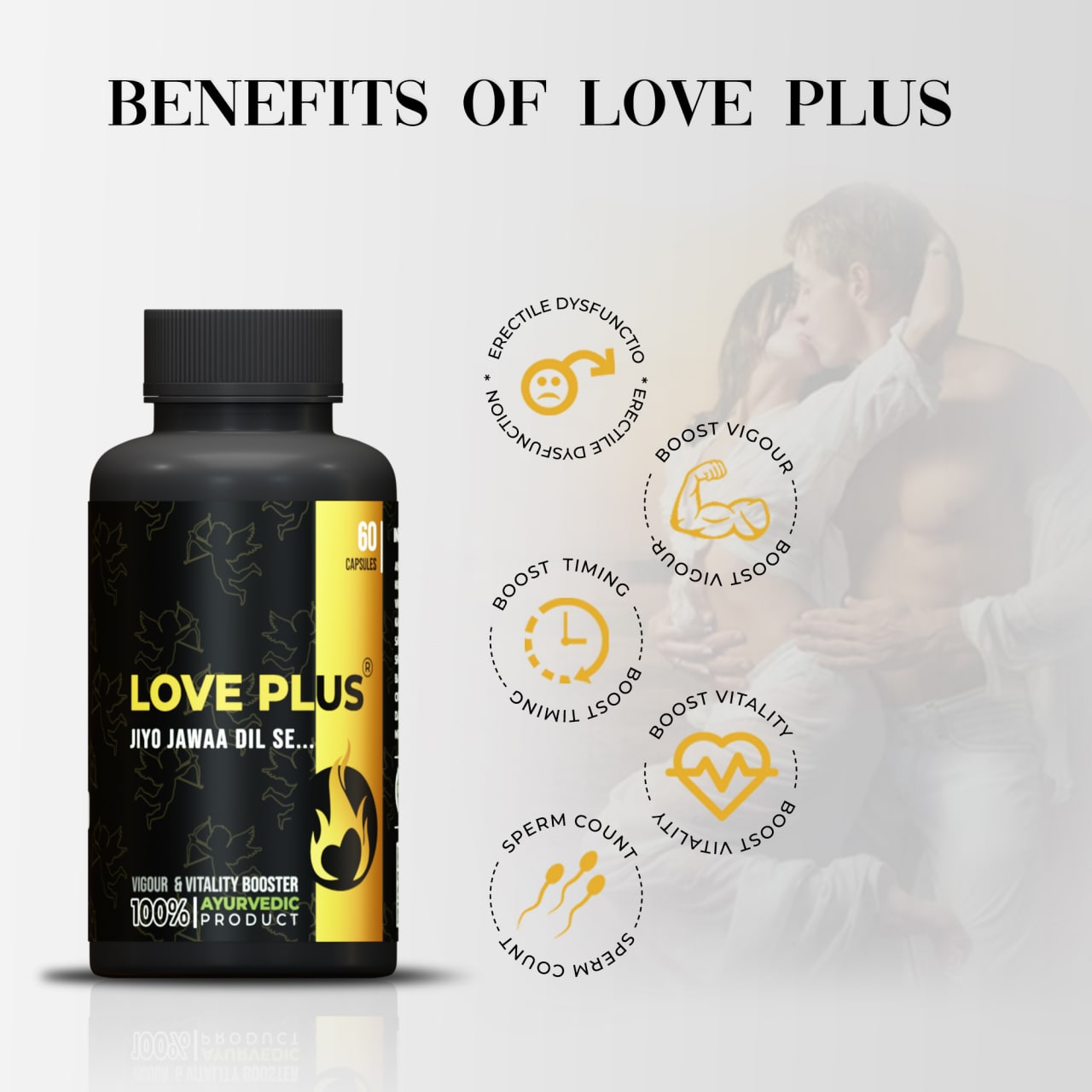 Pharma Science Best Ayurvedic Medicine For Stamina Love Plus 60 Capsule